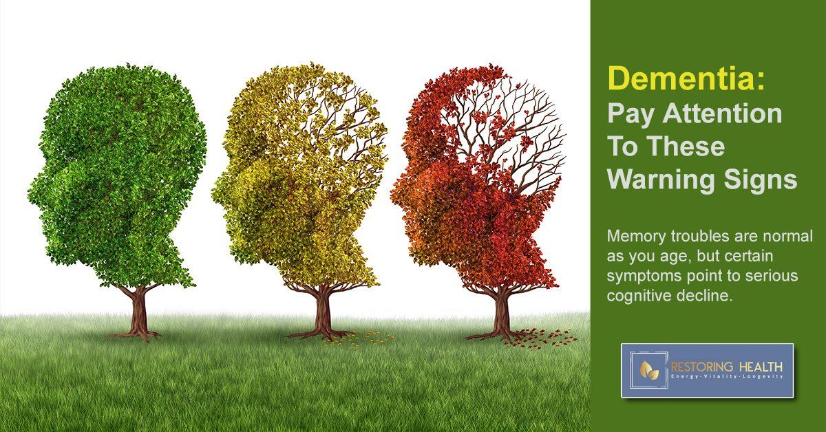 Dementia: Pay Attention To These Warning Signs