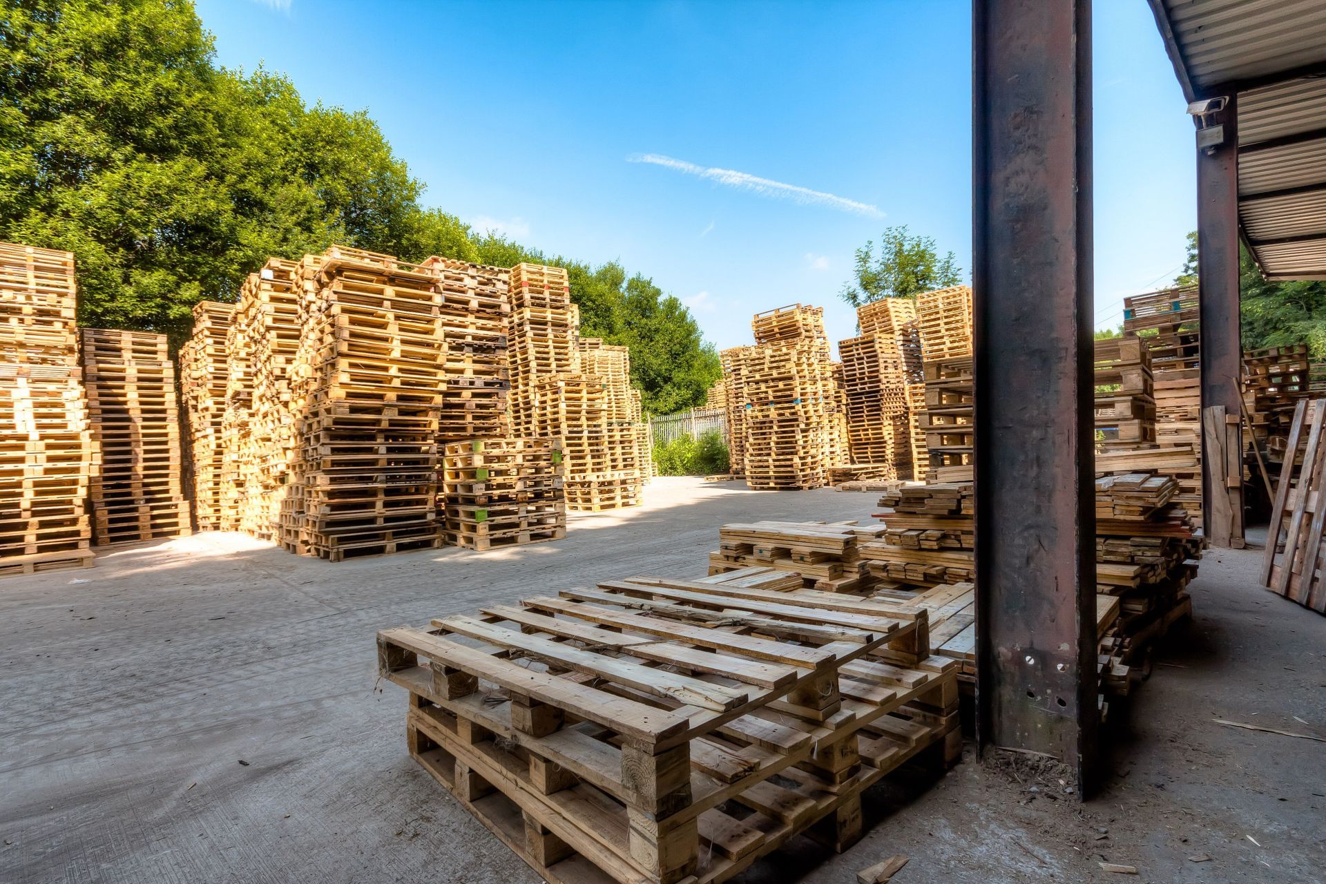 Prompt pallet collection | Palletman & Sons Ltd
