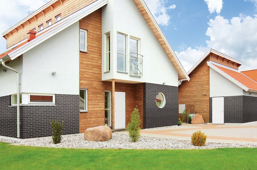 What is brick veneer cladding?