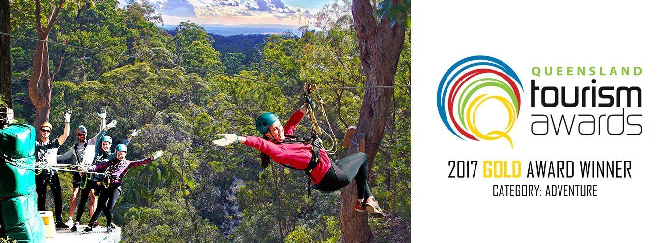 TreeTop Challenge High Ropes Course, Mount Tamborine | Thunderbird Park