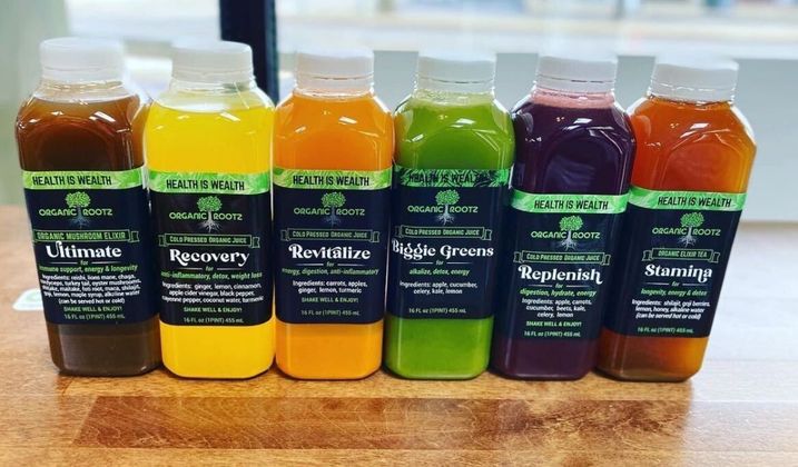 Menu - Organic Rootz