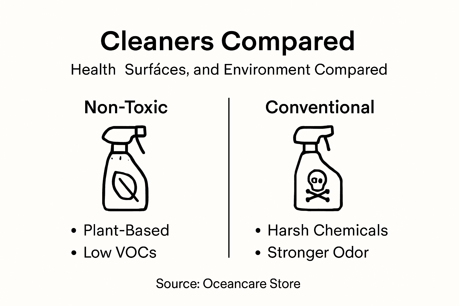 Why Choose Non-Toxic Cleaners for Surfaces