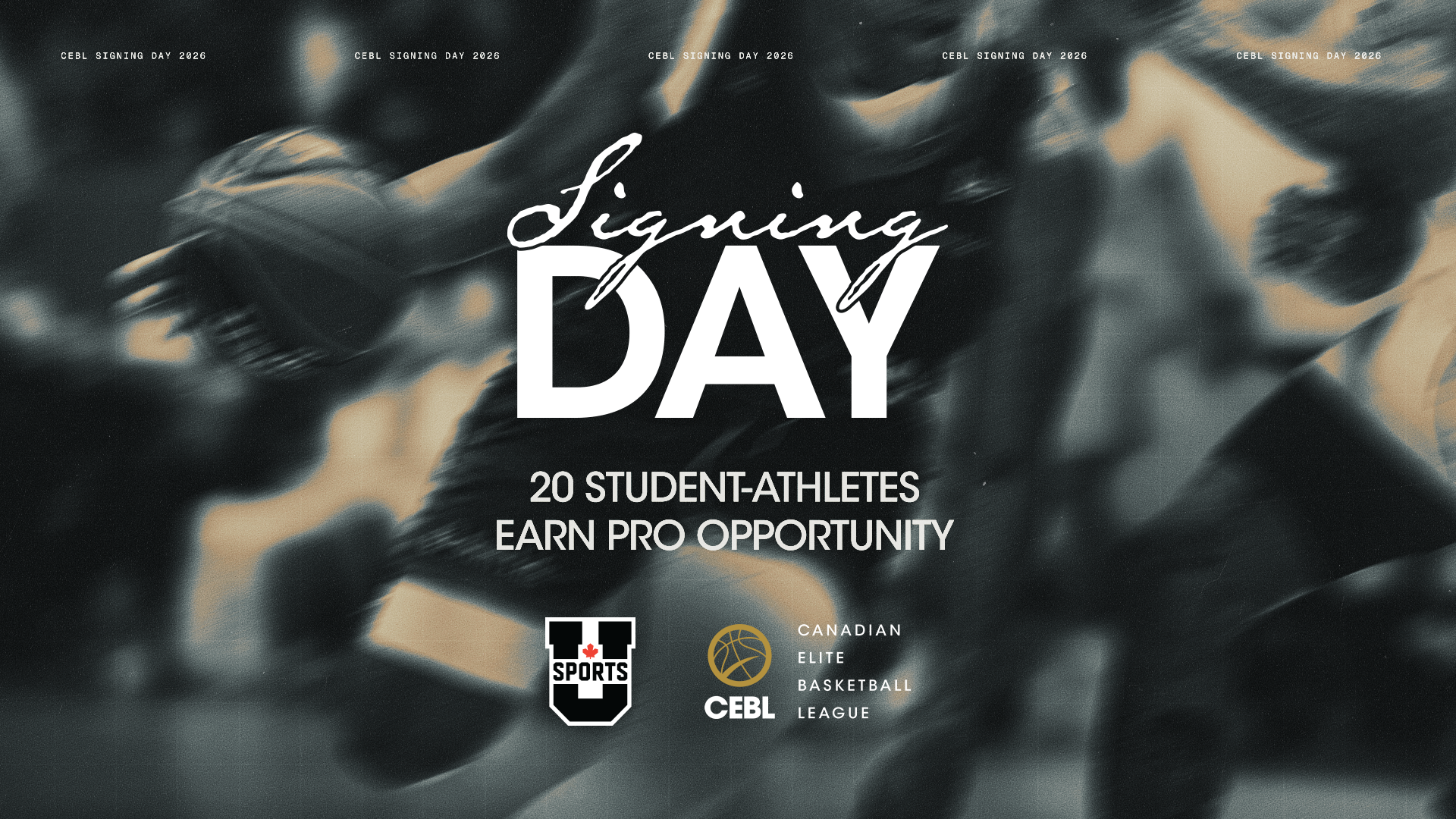 Canada's Top Student-Athletes Earn Pro Opportunity Through CEBL Signing Day