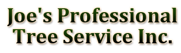 Joe's Professional Tree Service Inc. - Home