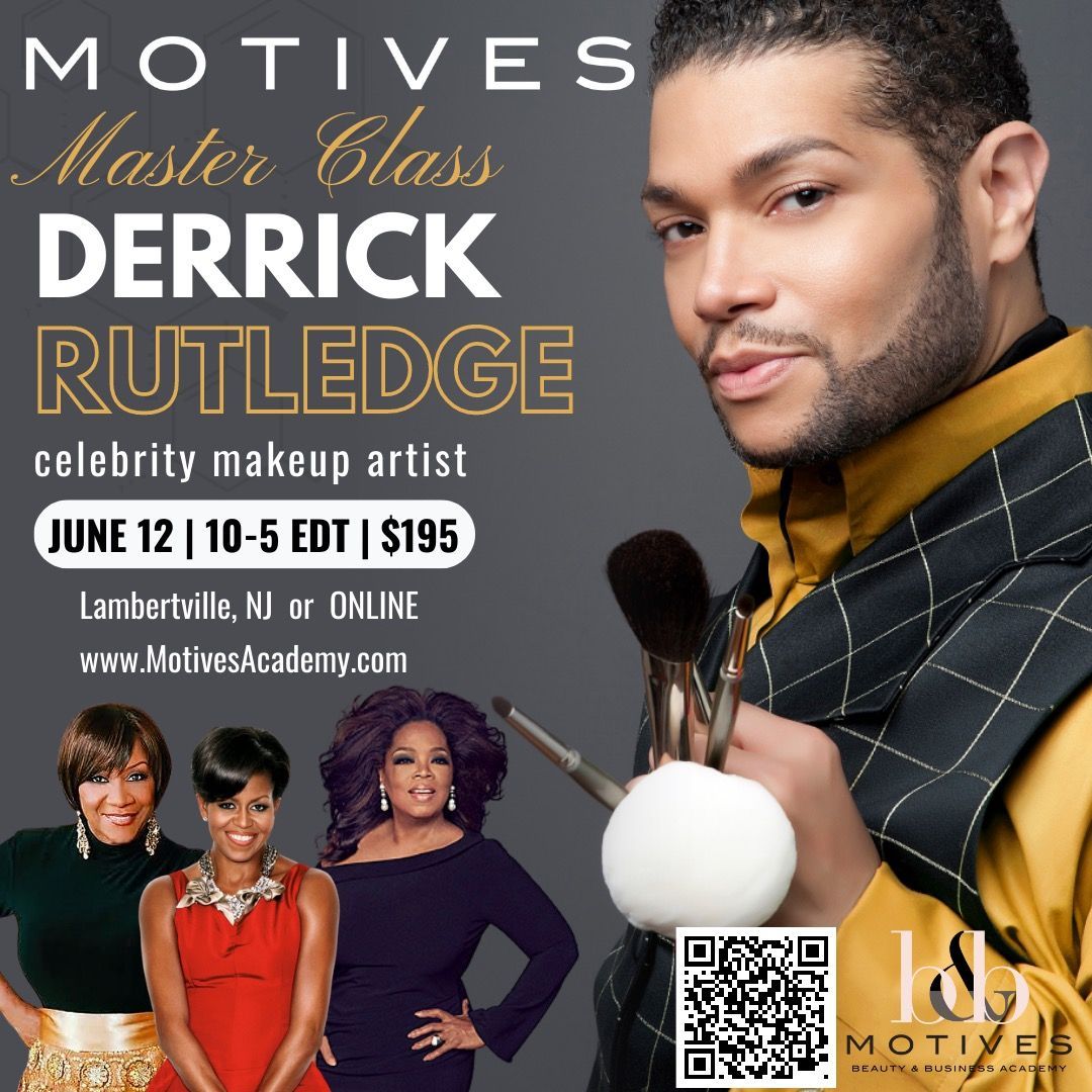 MBBA Masterclass with Oprah's MUA - Derrick Rutledge!