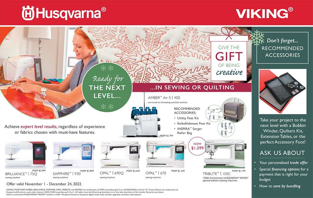 Special Offers – Fort Smith, AR – Sewtown Inc.