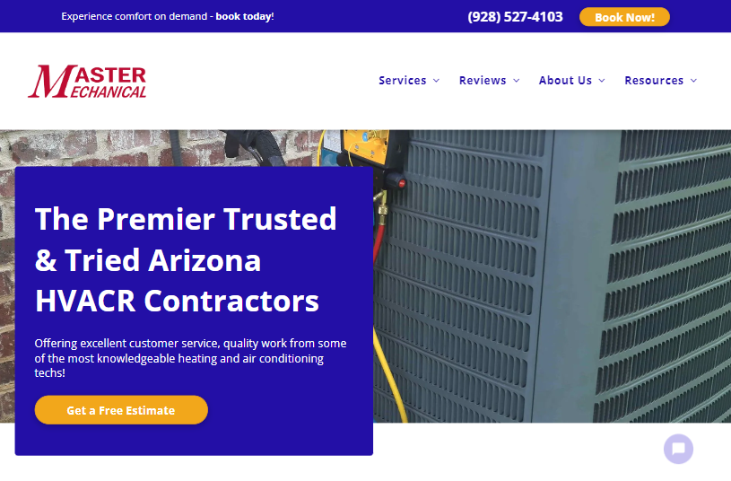 Home | Master Mechanical HVAC Services