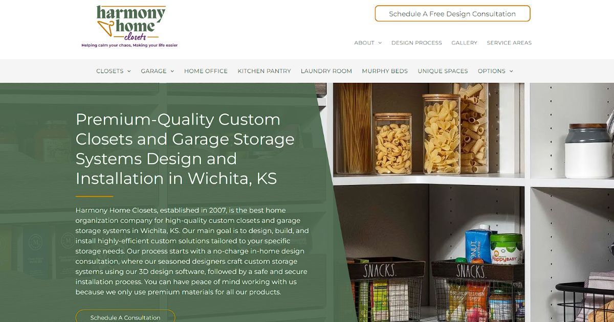 In-Home Hardware | Harmony Home Closets