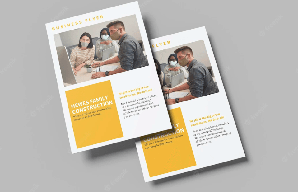 flyers postcards leaflets print design Brand Identity D3 Creative Harlow