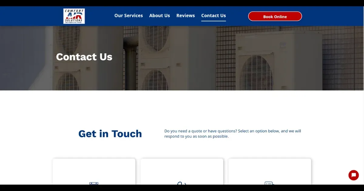 Contact Comfort Air Solution LLC