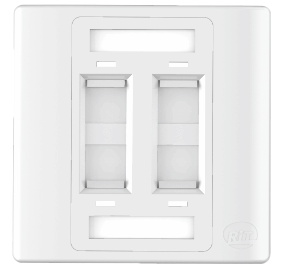 Faceplates & Wallbox | Face Plates, Keystones, Wall Box, RiT Tech Ltd