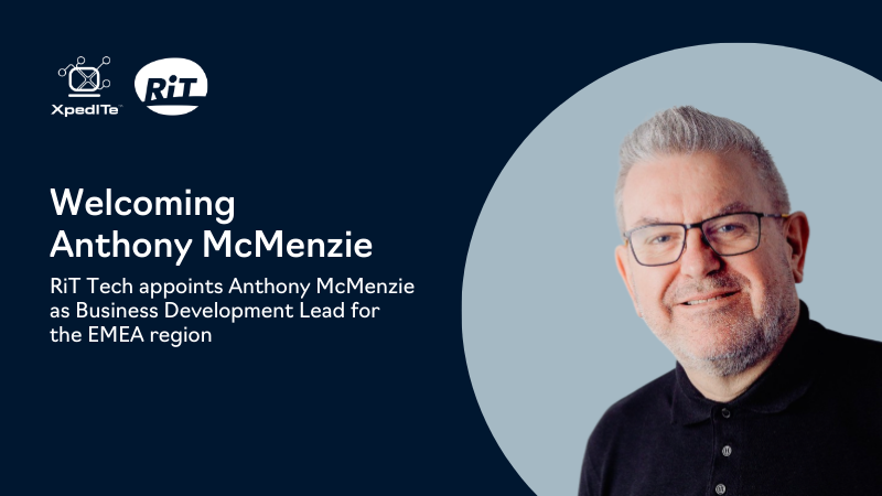 RiT Tech appoints Anthony McMenzie as EMEA BD Lead