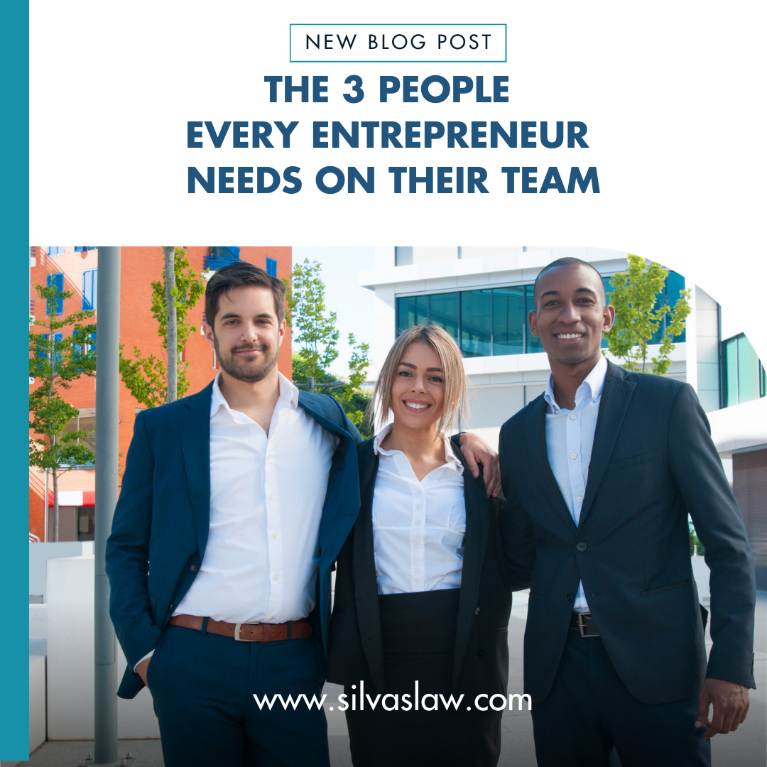 The 3 People Every Entrepreneur Needs On Their Team