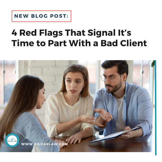 4 Red Flags That Signal It’s Time to Part With a Bad Client