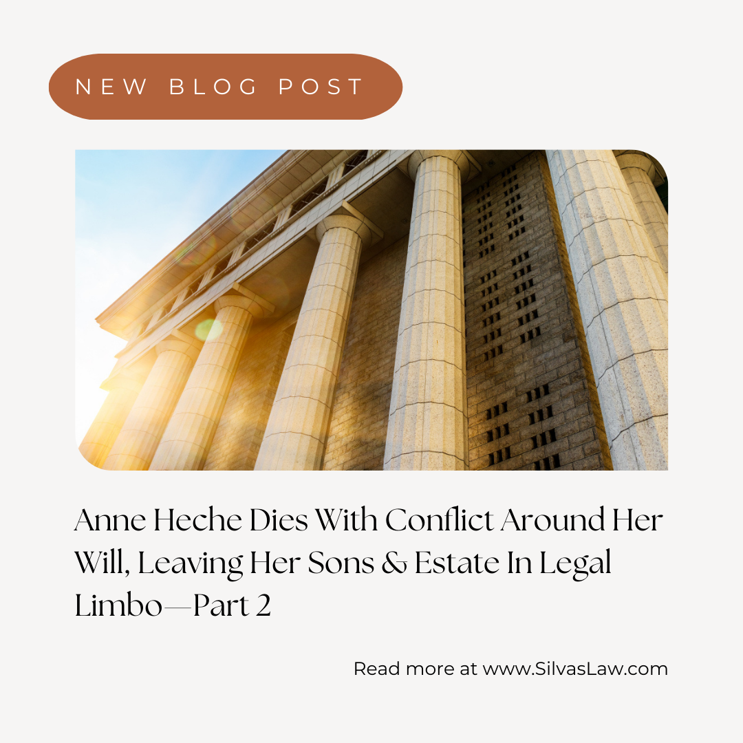 Anne Heche Dies Conflict Around Her Will Sons & Estate In Limbo