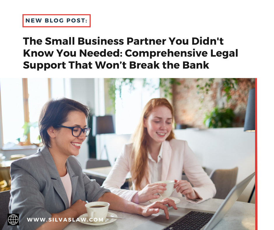 Small Business Partner Legal Support that Won’t Break the Bank