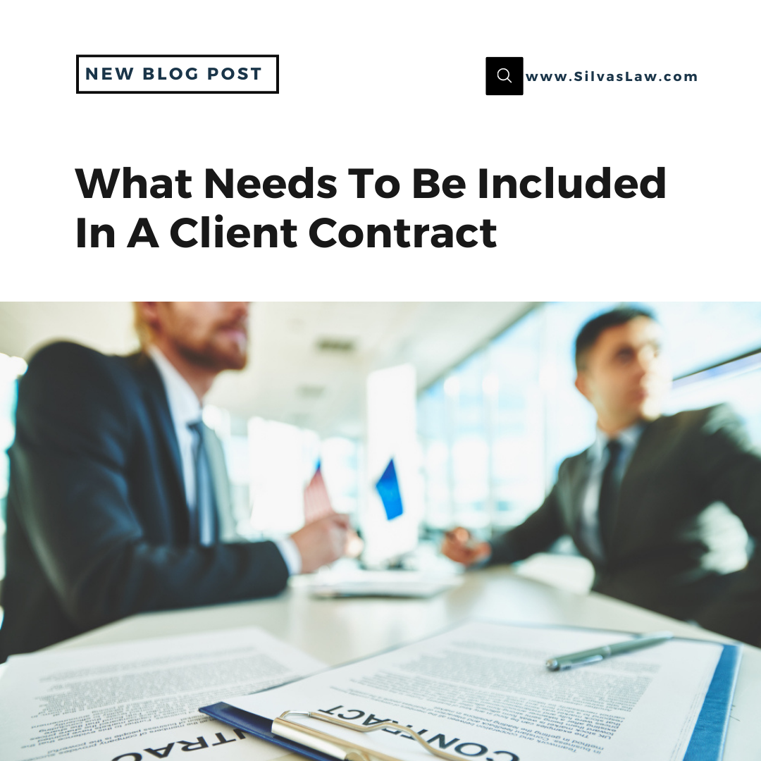 What Needs To Be Included In A Client Contract
