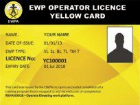 EWP ( Elevating Work Platform ) Training For Scissorlifts / Boomlifts ...