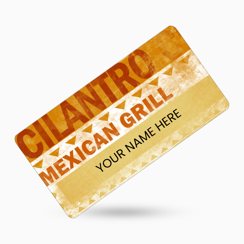 Reusable Plastic Name Tags with Logo | Name Tag Pros