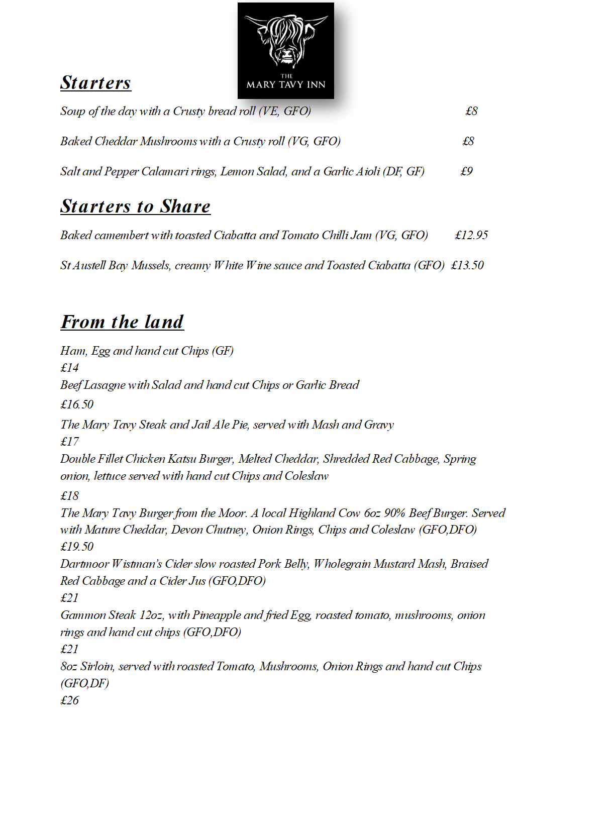 A welcoming restaurant at The Mary Tavy Inn