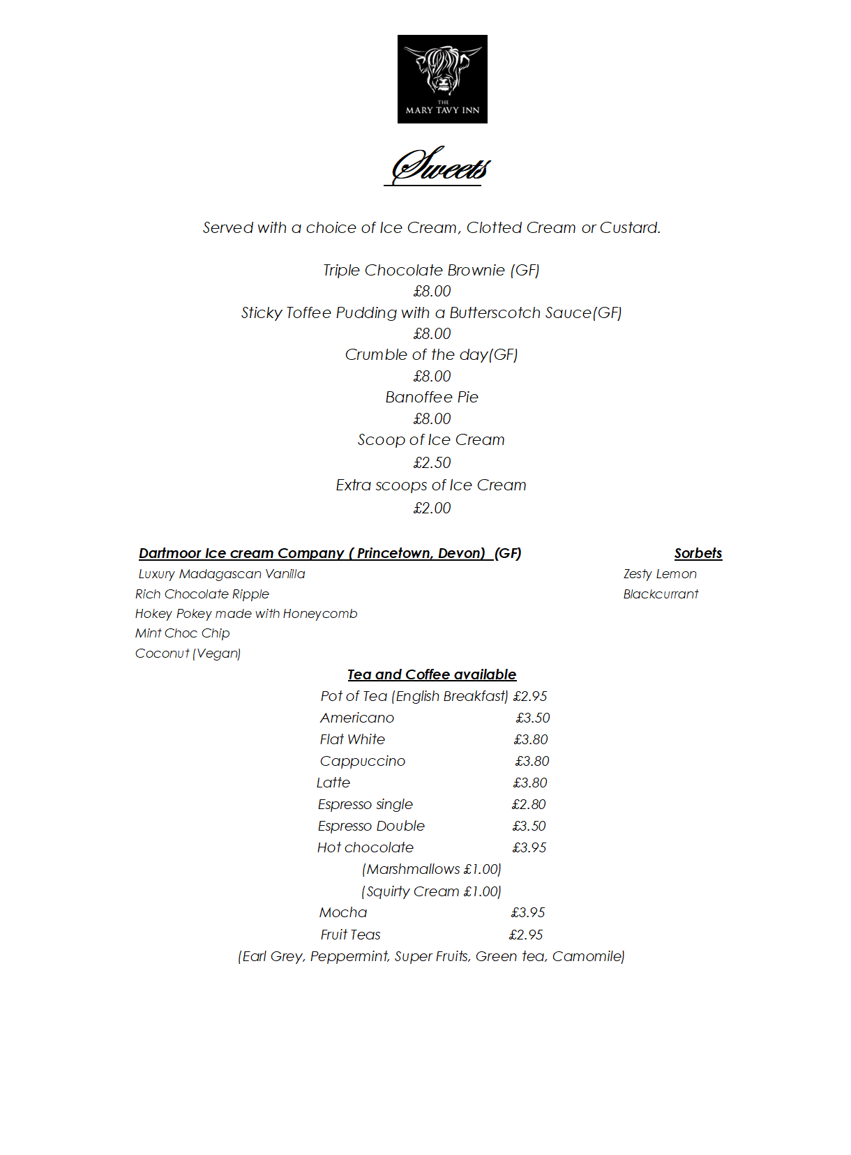 A welcoming restaurant at The Mary Tavy Inn