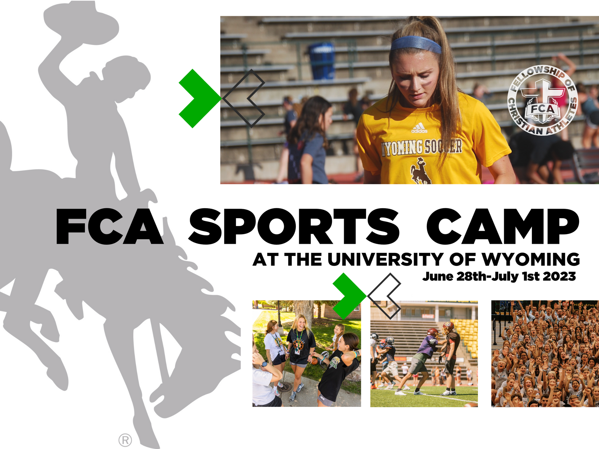 Homecoming in 2023! New announcement for FCA WYO Sports Camps