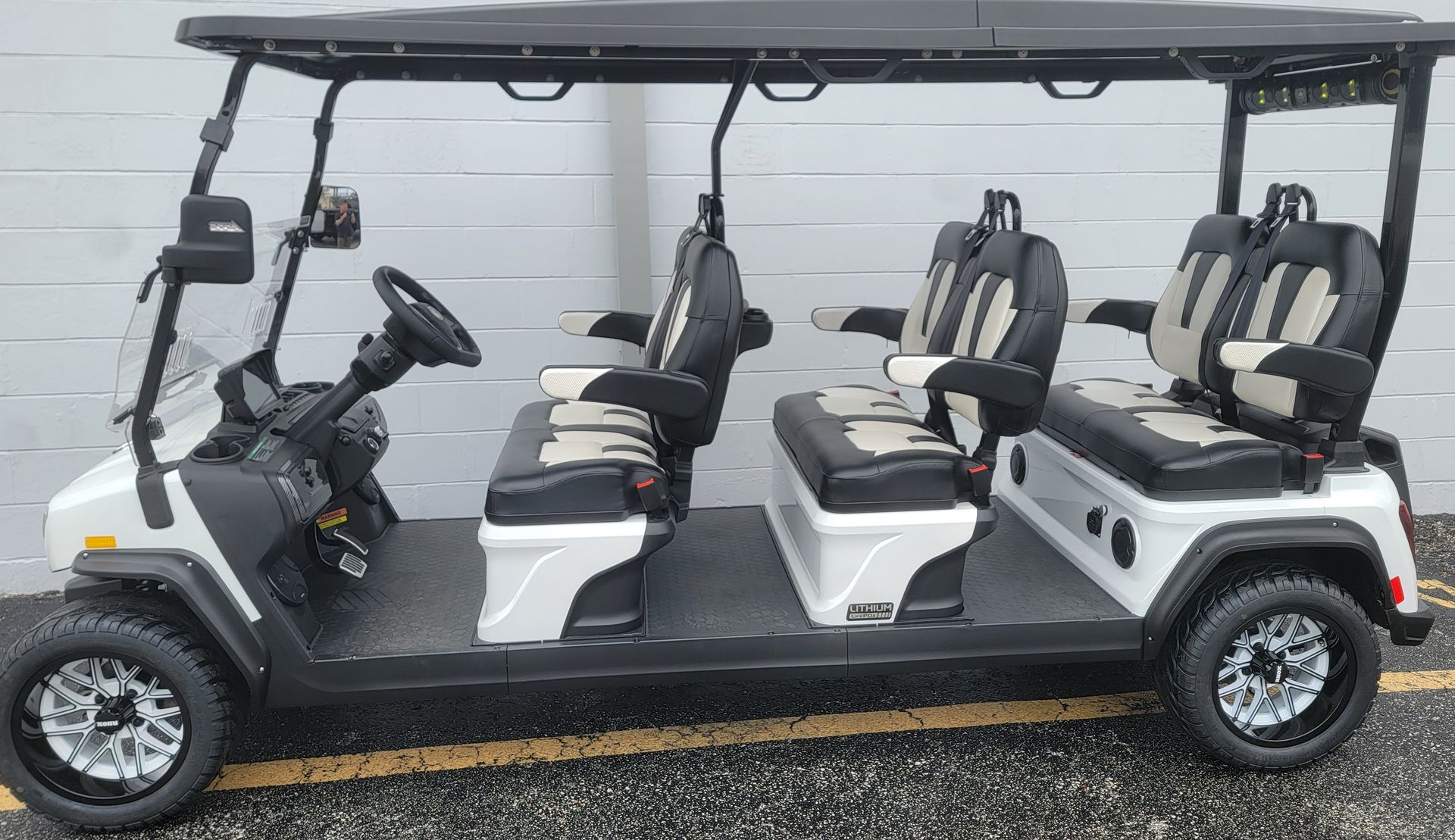 6 Passenger Golf Carts | Velocity Custom Golf Carts