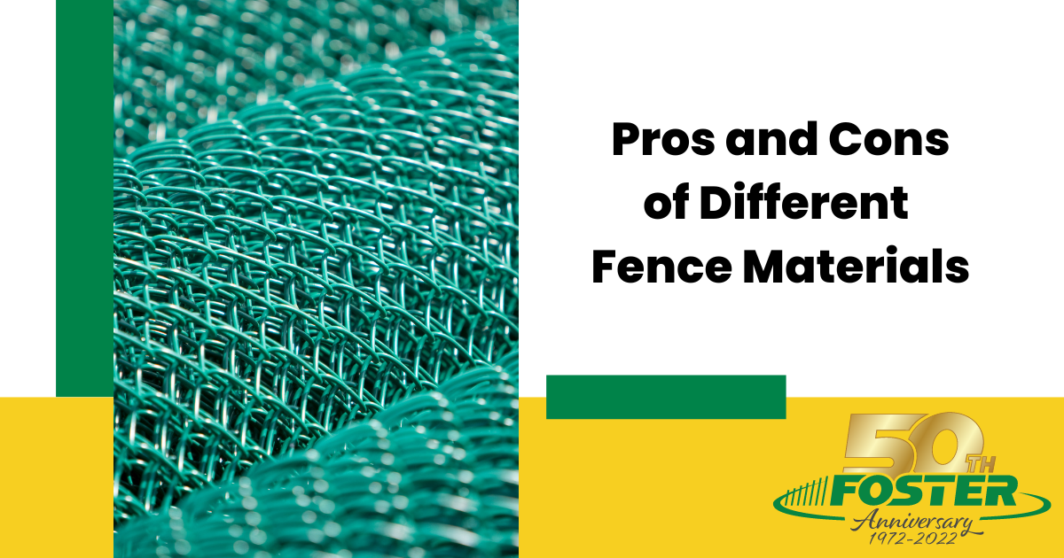 Foster Fence | Industrial & Commercial Fencing | Houston, TX