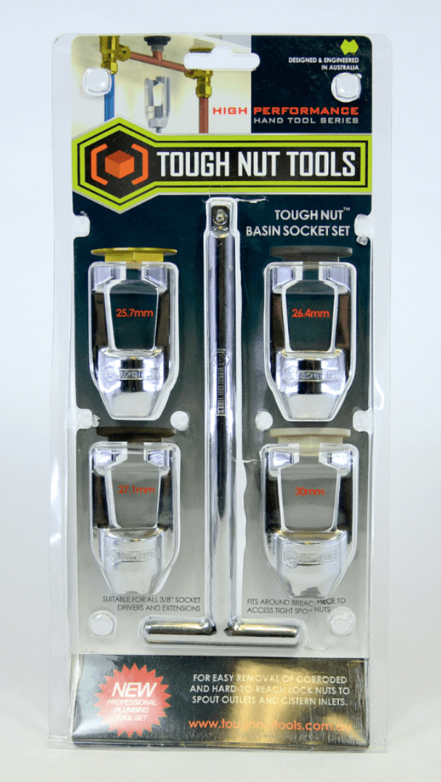 Tough Nut Tools | Basin Socket For Plumbers | Australia Wide