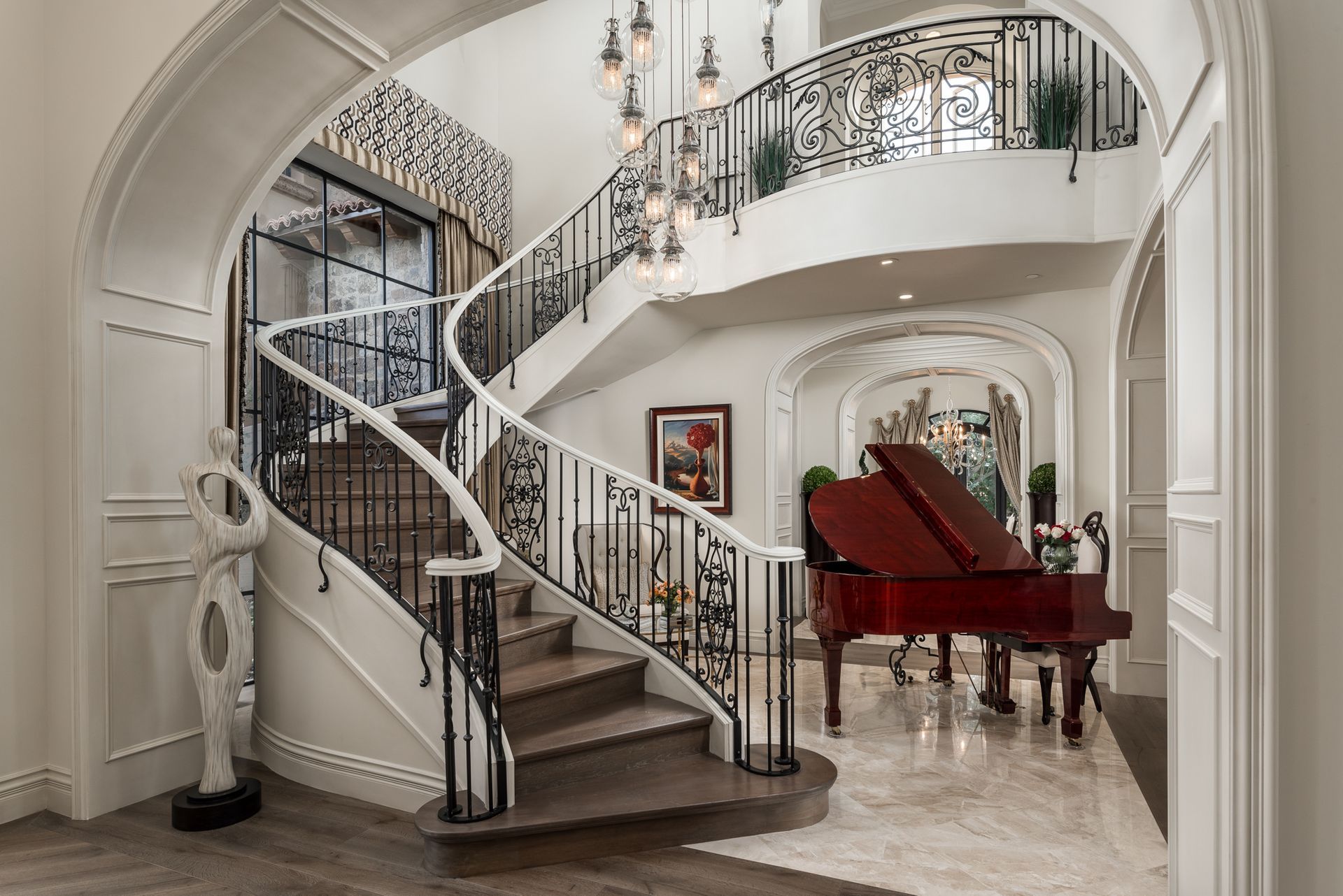 Elegant Staircase Design Ideas for Your Custom Home