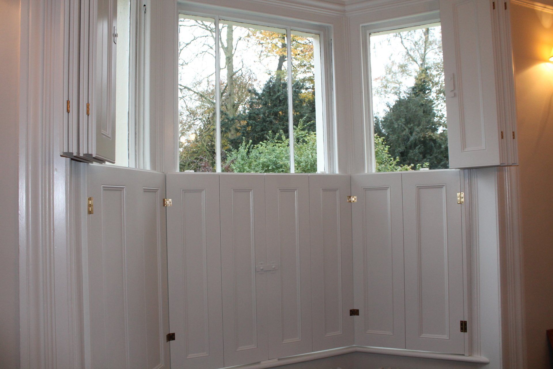 Traditional Solid Wood Shutters in London & Essex