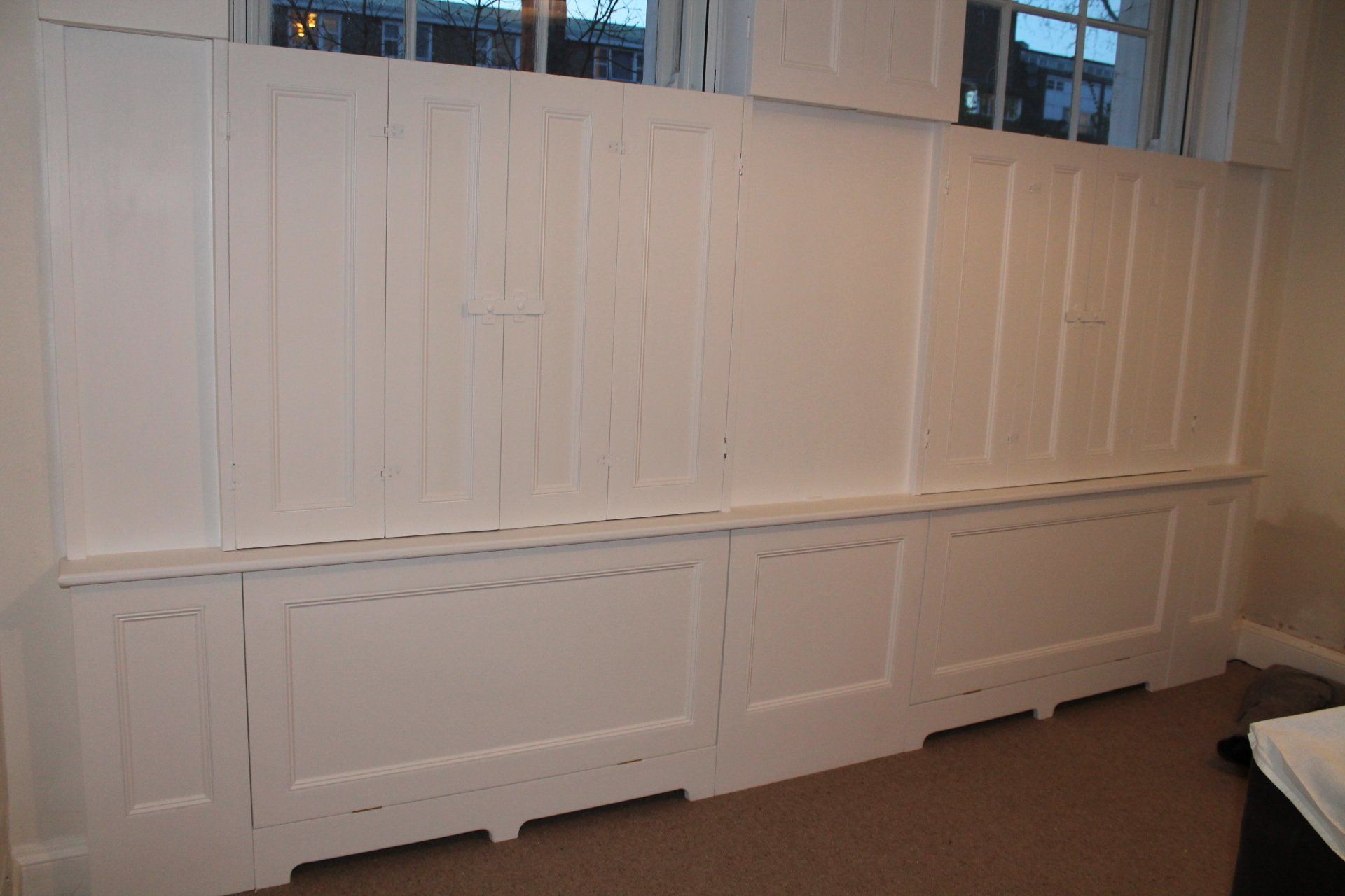 Traditional Solid Wood Shutters in London & Essex