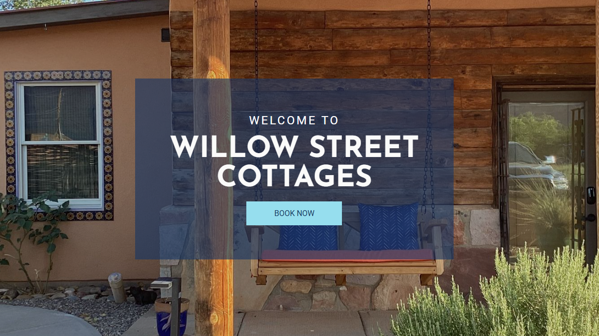 Vacation Cottages | Willow Street Cottages | Bluff, UT