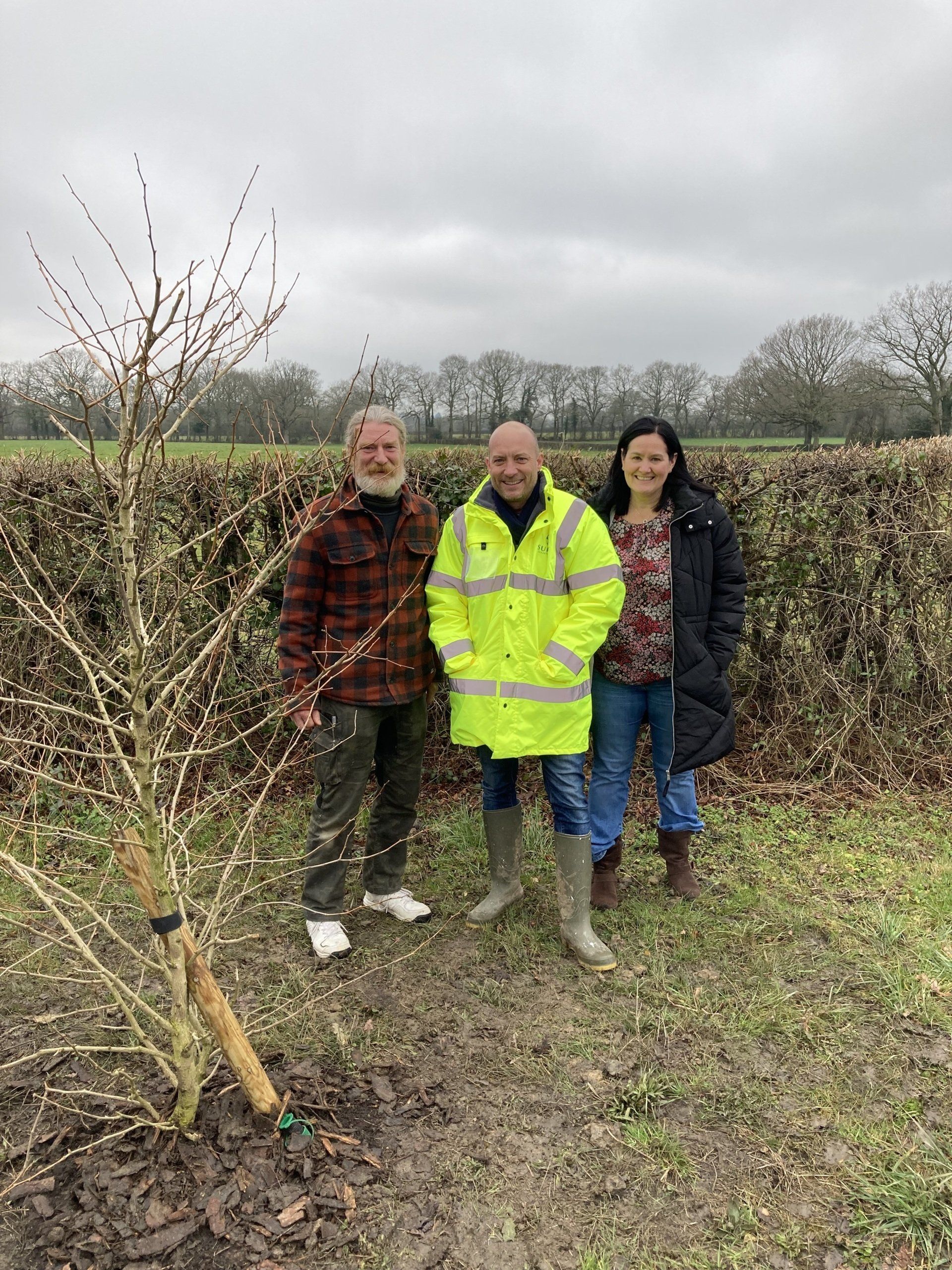 Tree Planting at Pear Tree Hill