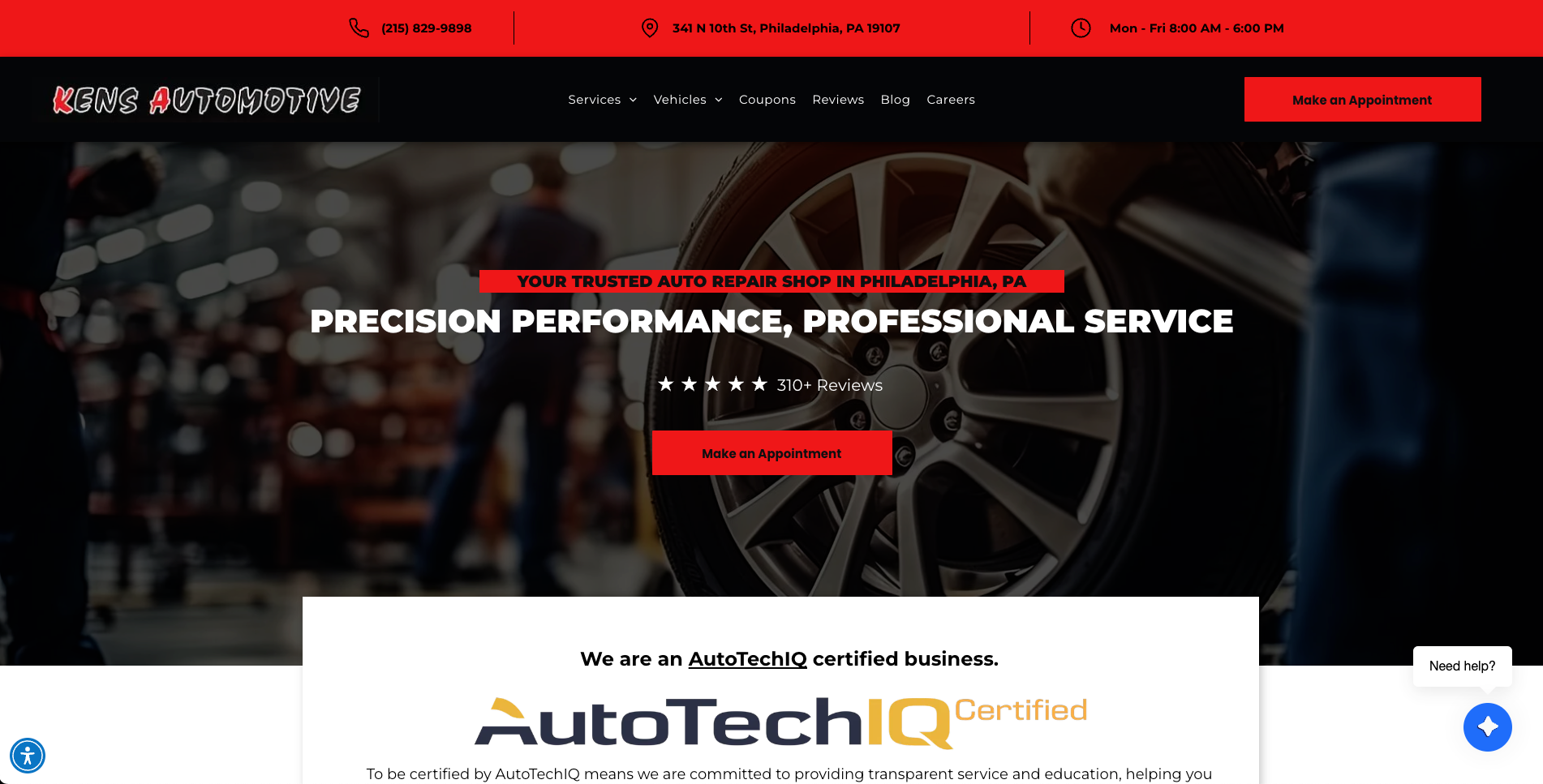 Expert Auto Repair in Philadelphia, PA | Kens Automotive