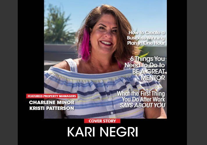 Kari Negri was Featured in the Property Manager Edition of Top Agent ...