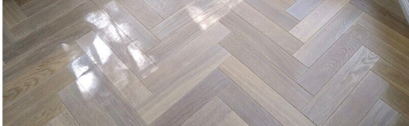 Smoked White Herringbone
