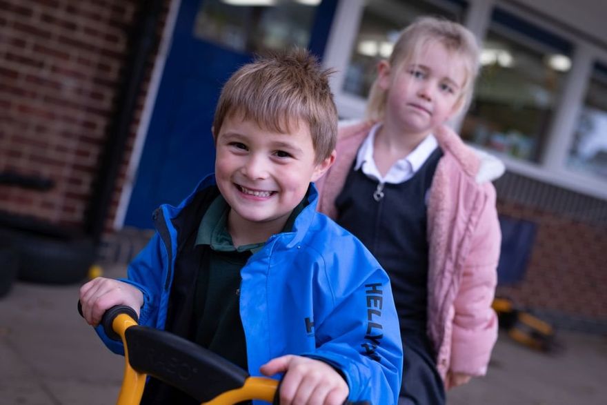 Dear Visitor. On behalf of the staff and governors of the school I ...