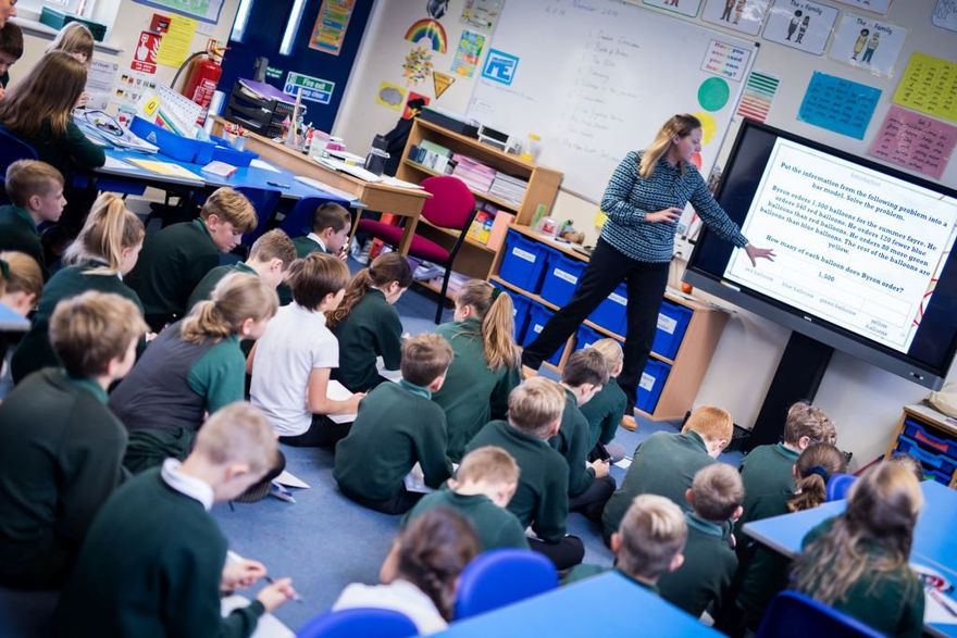 Dear Visitor. On behalf of the staff and governors of the school I ...