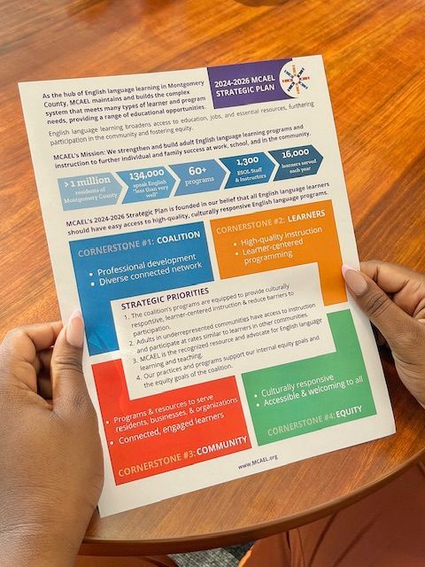 Welcome to MCAEL | Adult ESL in Montgomery County MD