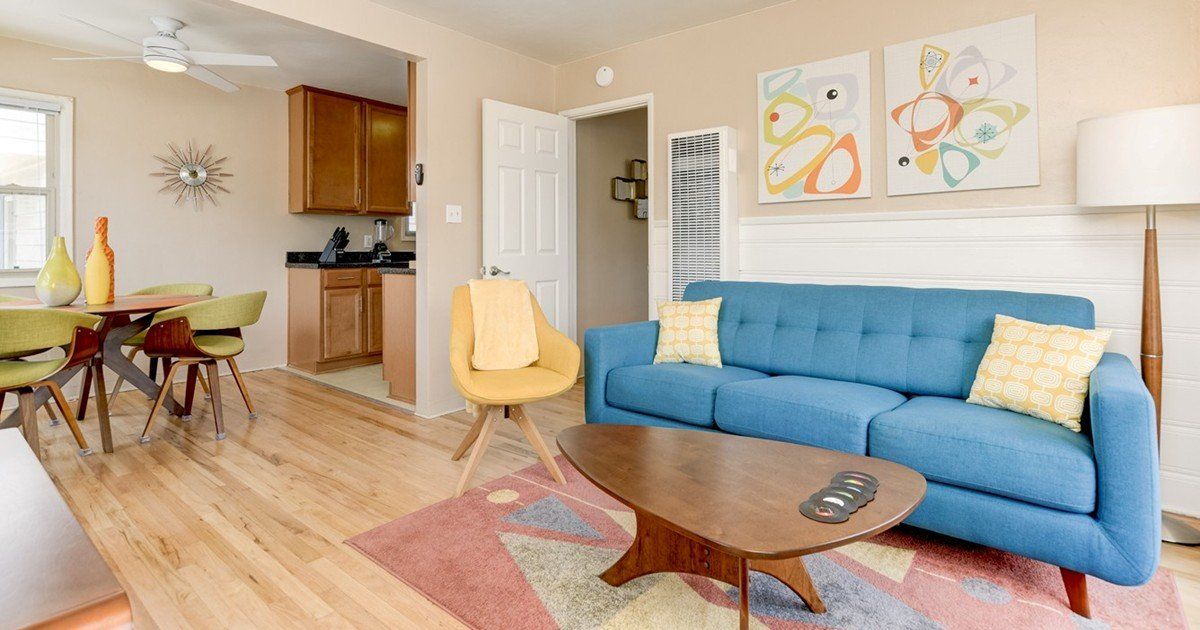 Atomic Beach Pad Mid-Century Modern Vacation Apartment
