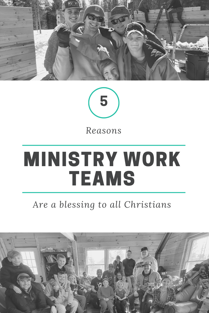 5 Ways Ministry Work Teams Bless all Christians.