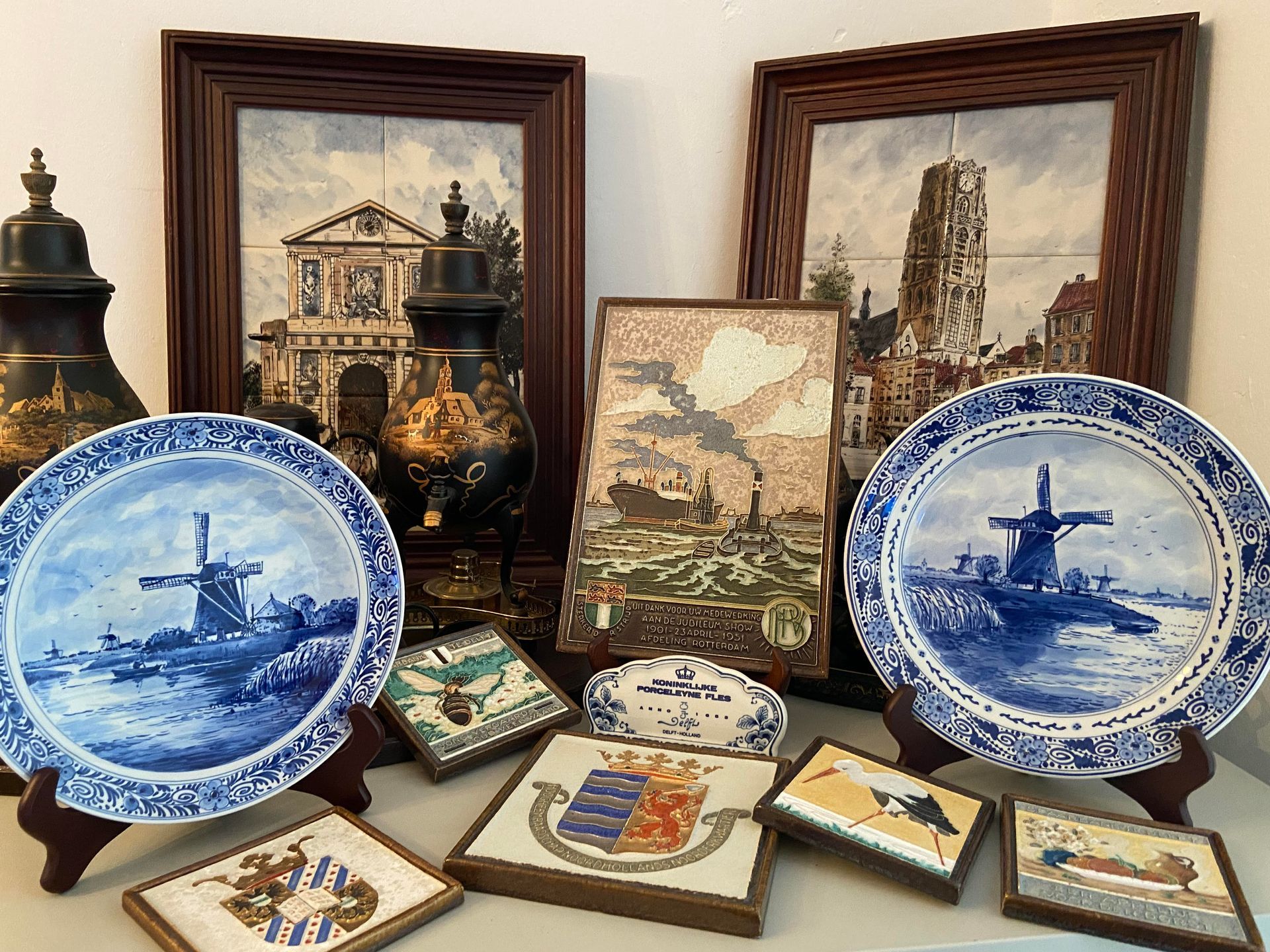 Porceleyne Fles Delft Cloisonné tegels