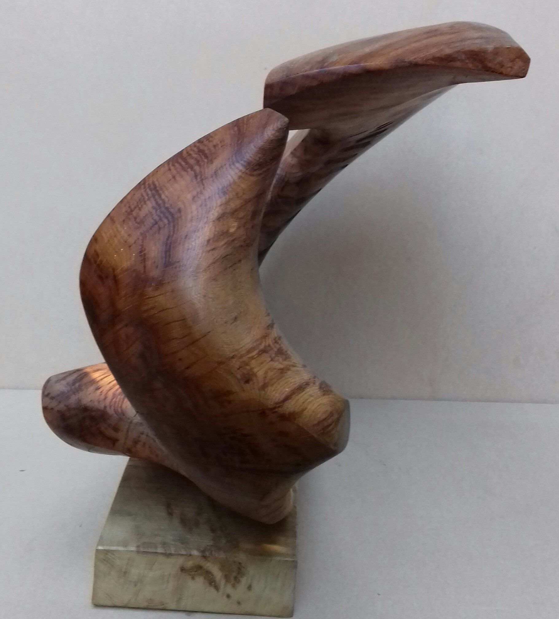Abstract carvings and tree sculptures, Peter Leadbeater