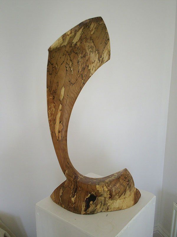 Abstract carvings and tree sculptures, Peter Leadbeater