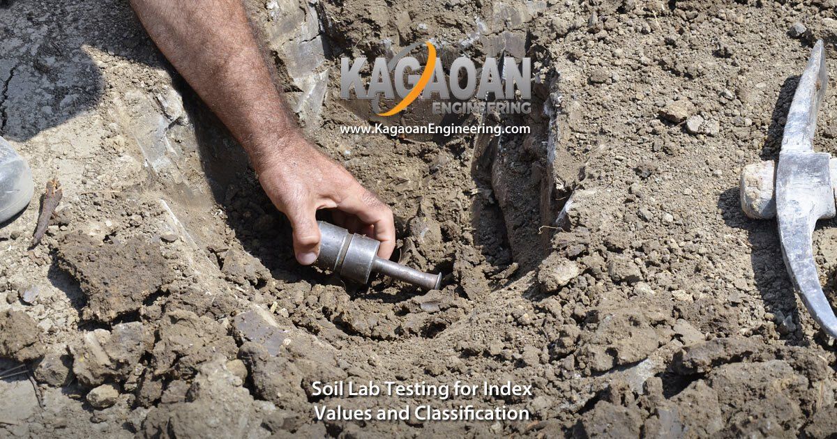 Soil Lab Testing for Index Values and Classification
