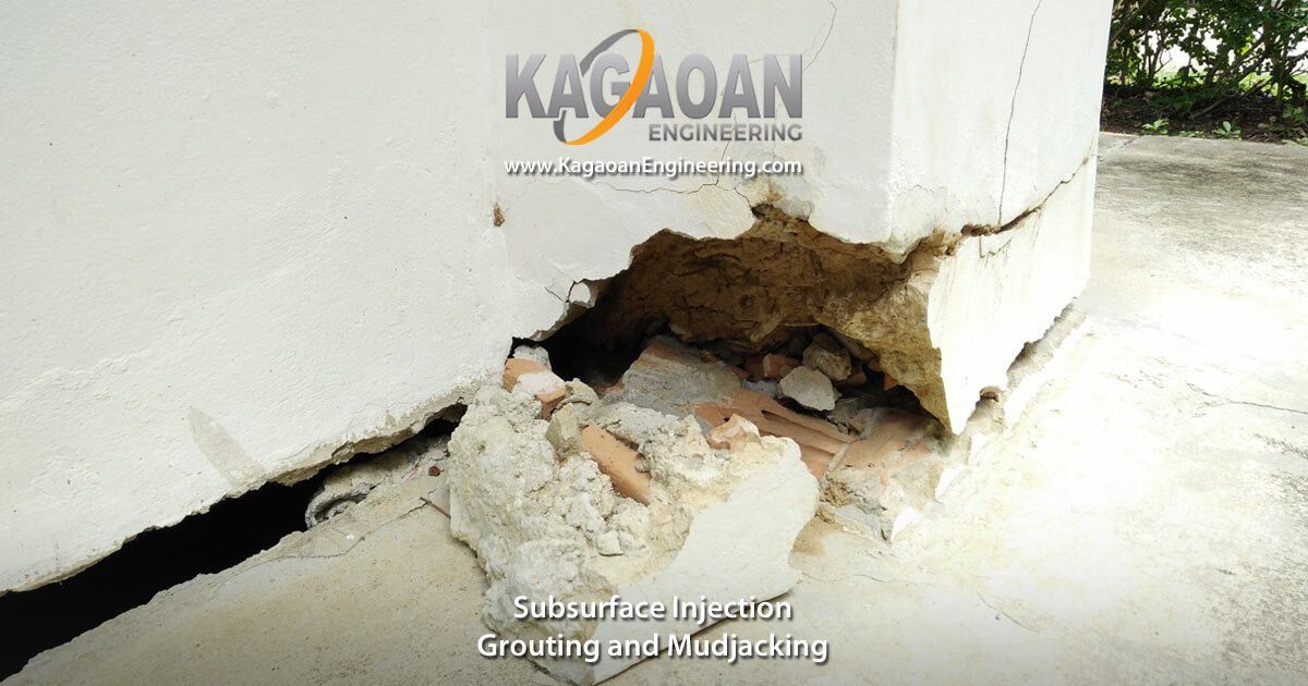 Subsurface Injection Grouting and Mudjacking