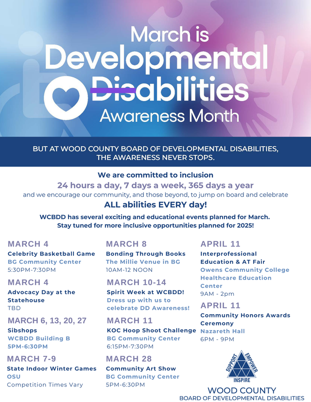 Developmental Disabilities Awareness Month