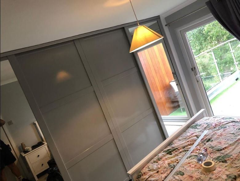 Vinyl wrapped bedroom furniture | KITCHEN WRAPS UK - KENT