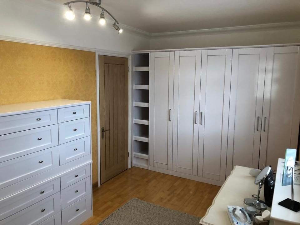 Vinyl wrapped bedroom furniture | KITCHEN WRAPS UK - KENT